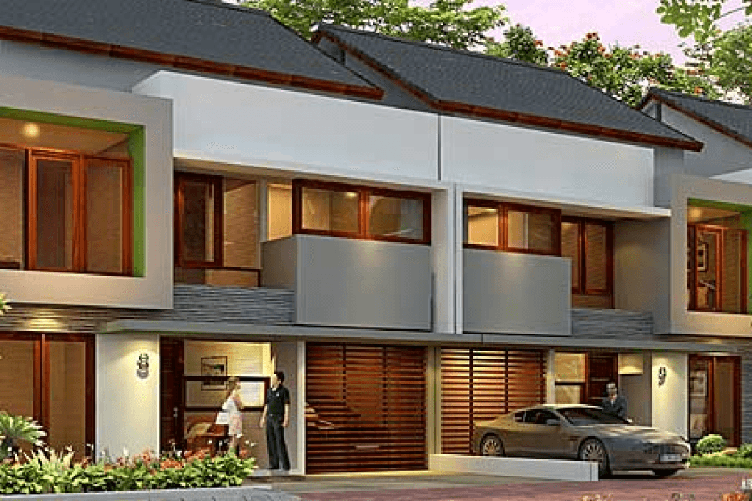 Desain Site Plan, Desain Gerbang dan Desain Rumah Town House Narawangsa Residence - Jasa ...