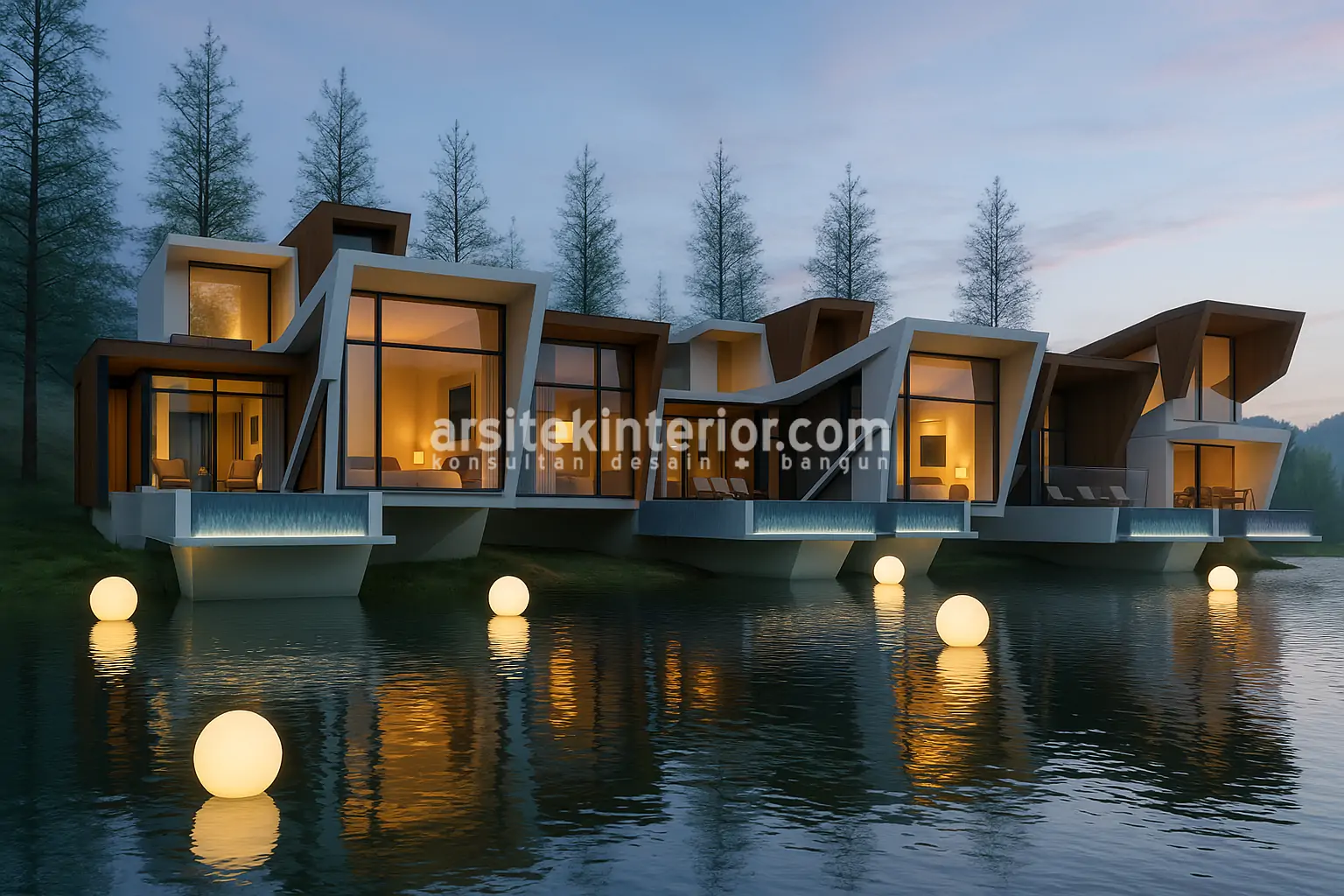 Desain Cottage Bogor Sentul - Arsitek Interior